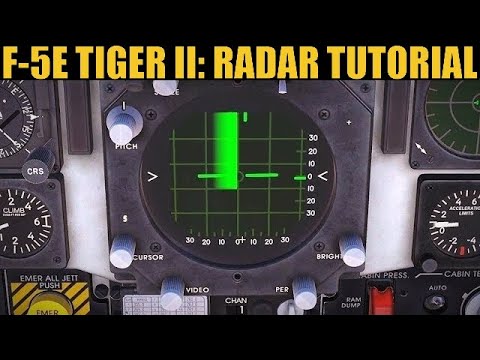 F-5E Tiger II: Radar Tutorial | DCS WORLD - YouTube
