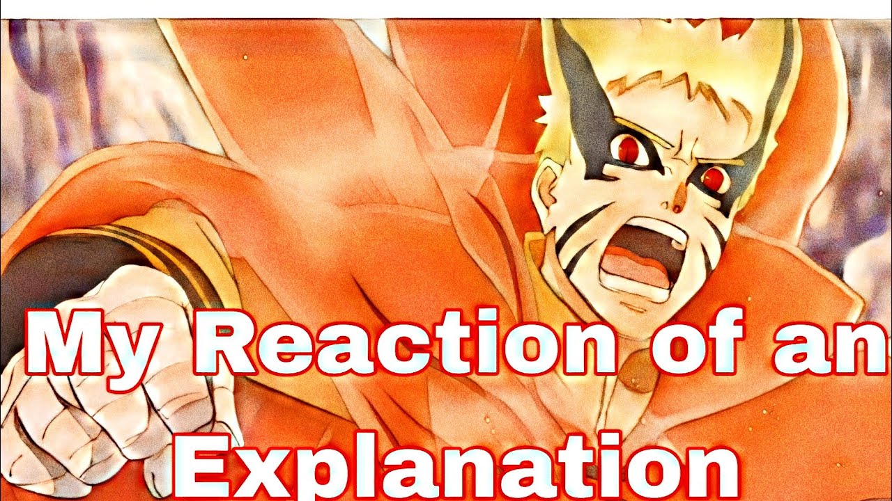 Reaction to Naruto Baryon Mode Explained!!! - YouTube