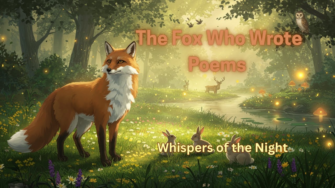 The Fox Who Wrote Poems | Sleep Story Sleep Story Sleep Story 🦊 ...