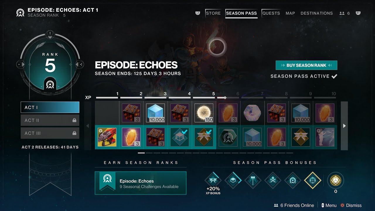 New Season Episode: Echoes Season Pass - All Free and Paid Season Pass ...
