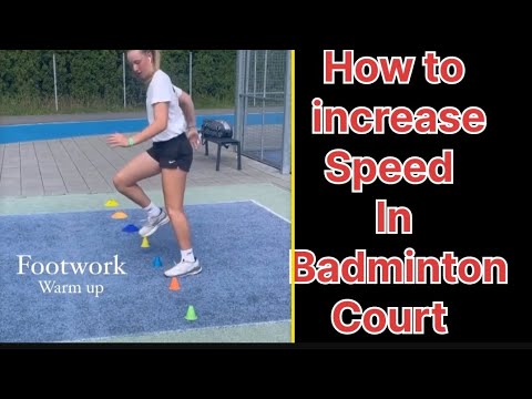 How to Increase Speed in Badminton Court - YouTube