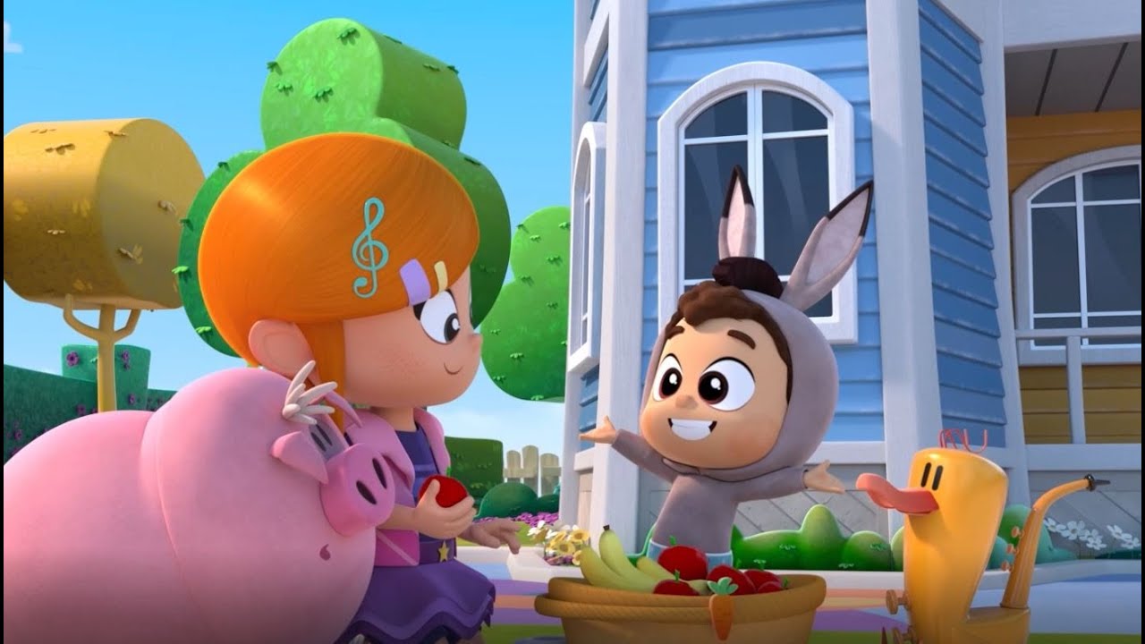 A mi Burro para seguir la letra con Lea y Pop - YouTube