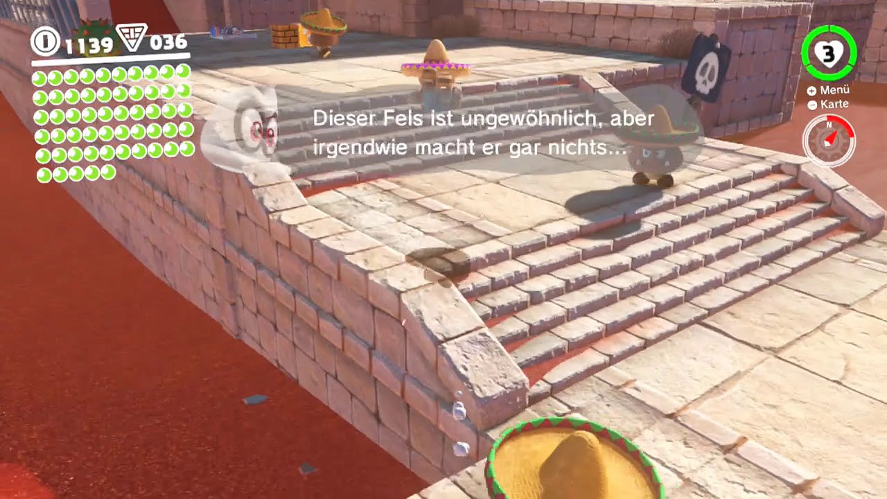 Super Mario Odyssey - Wüstenland - 51 - Die Schatzkammer der Sphinx ...