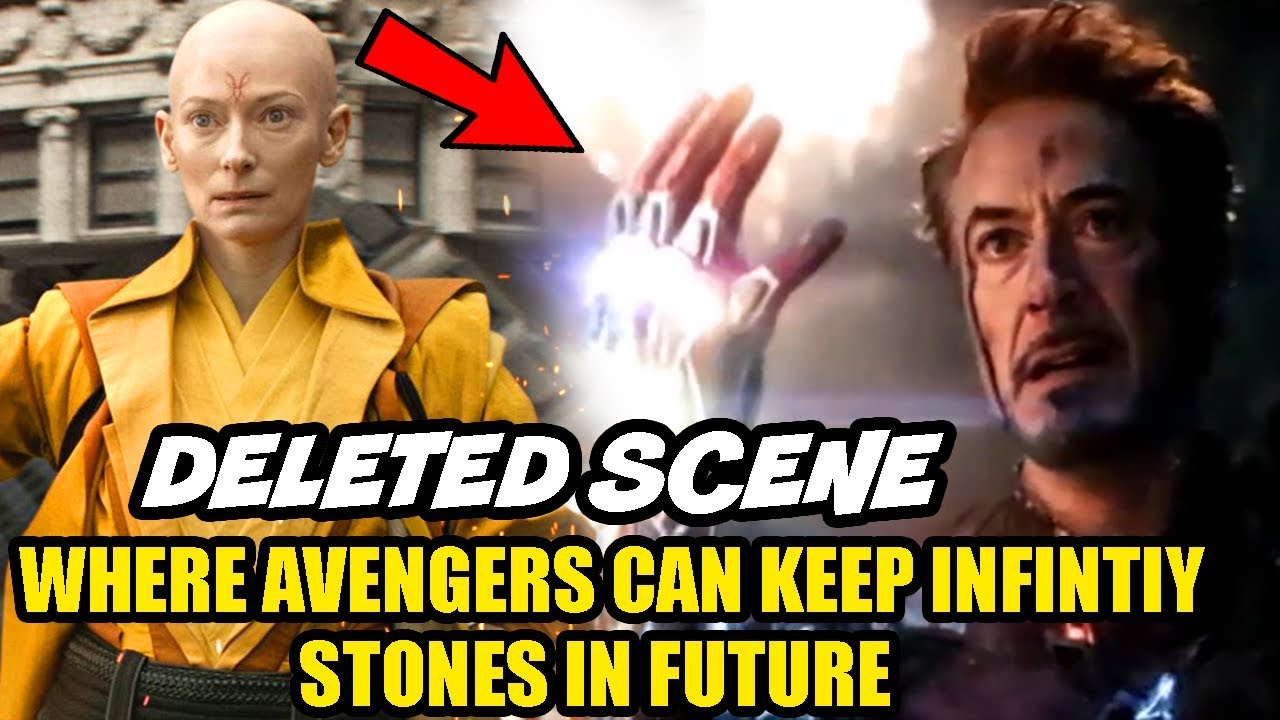 Avengers Endgame Deleted Scene where avengers can keep infinity stones ...