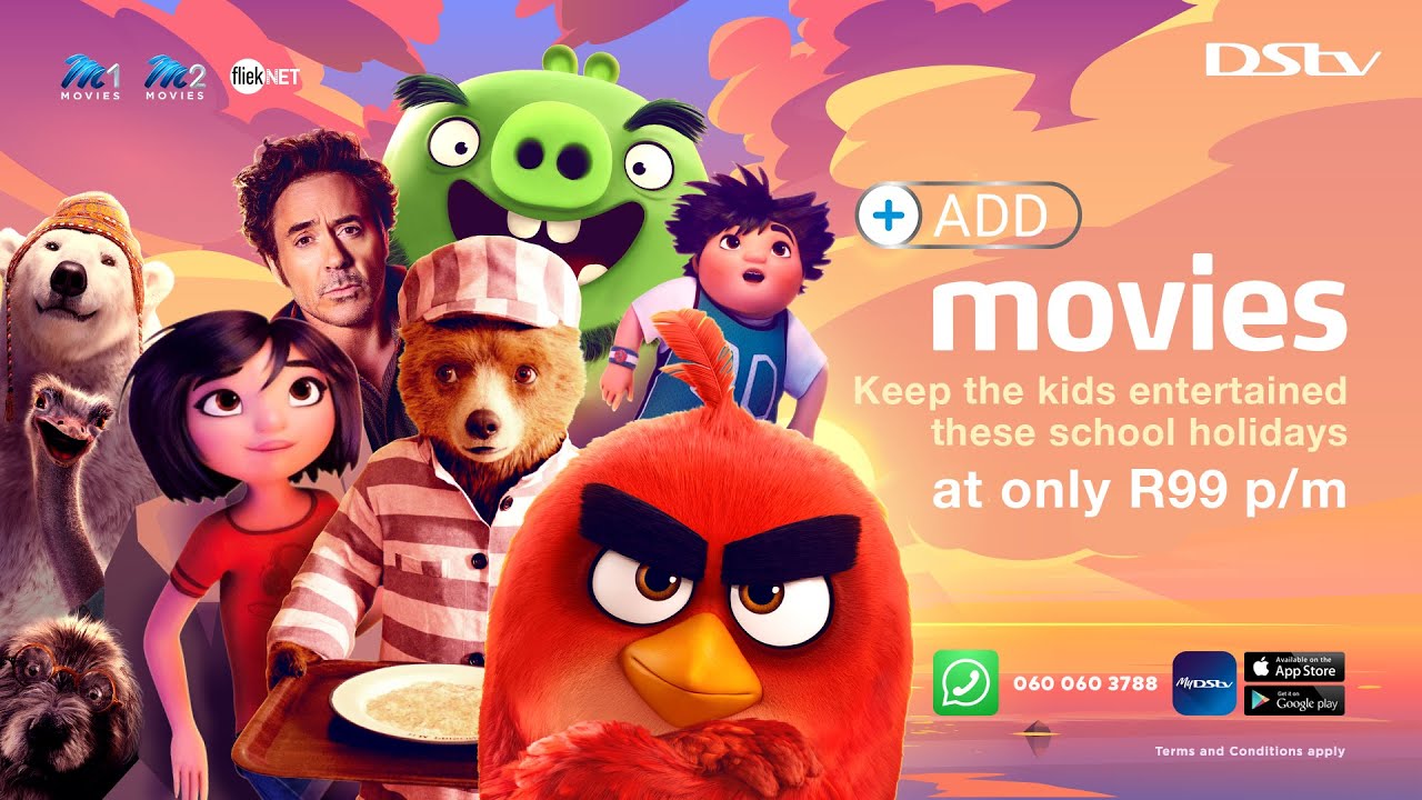 Keep the kids entertained these school holidays! Get 4 DStv Premium ...