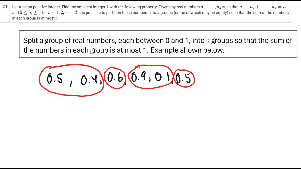 2013 IMO Shortlist Problem C1 - YouTube