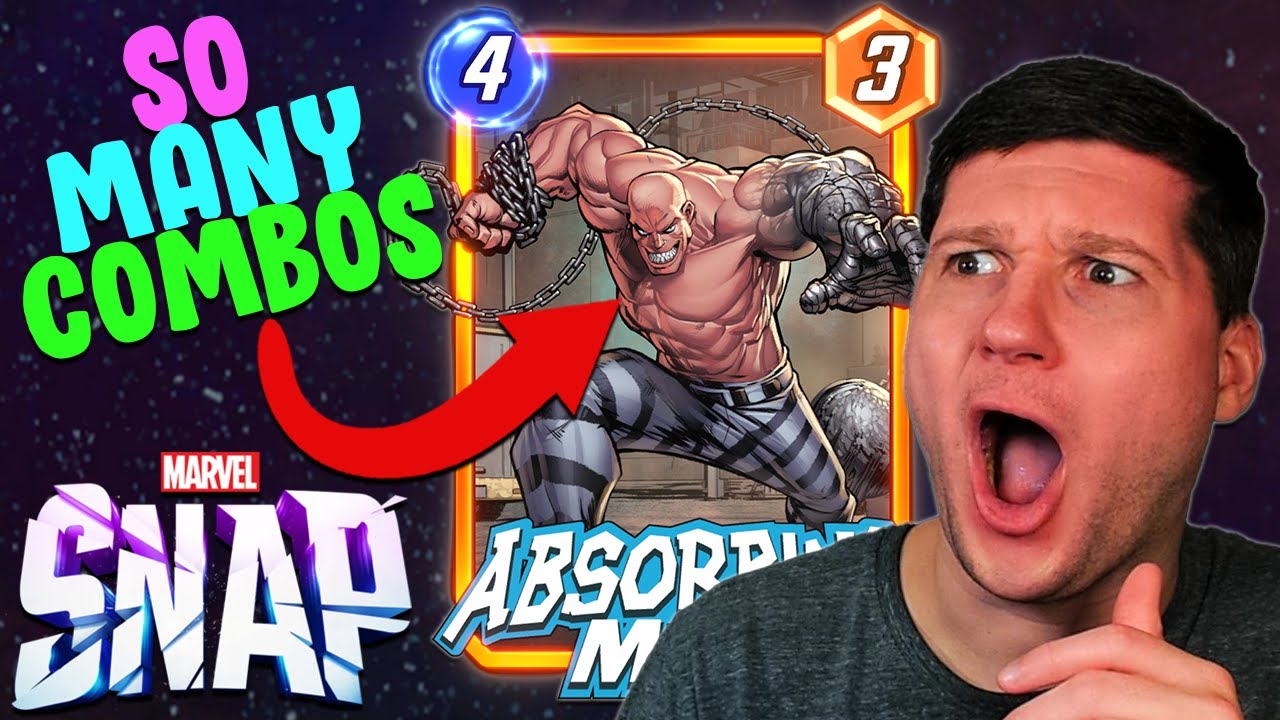 Absorbing Man Combos = Easy Cubes | Marvel Snap Deck & Gameplay - YouTube