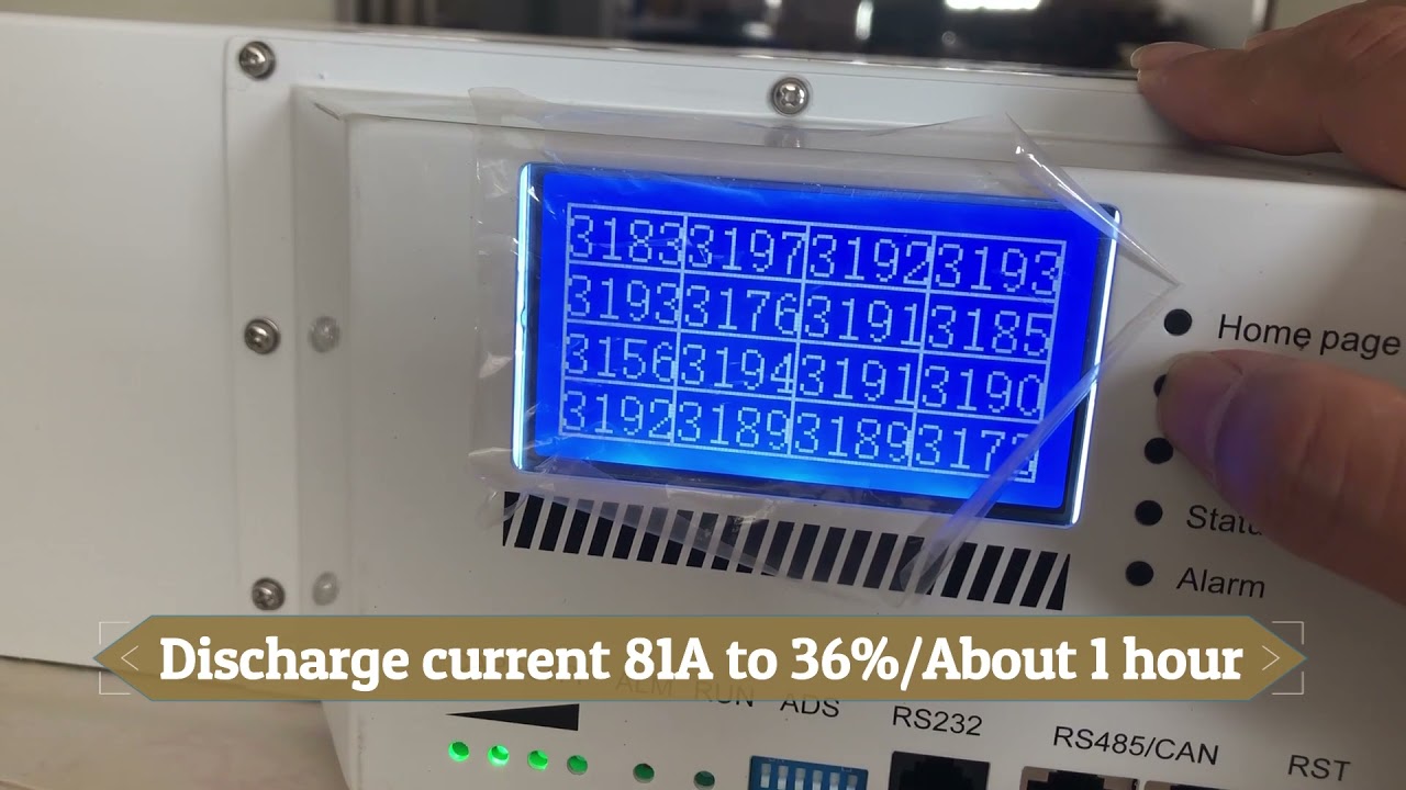 16S1P 51.2V 138Ah LFP Blade Battery Test - YouTube