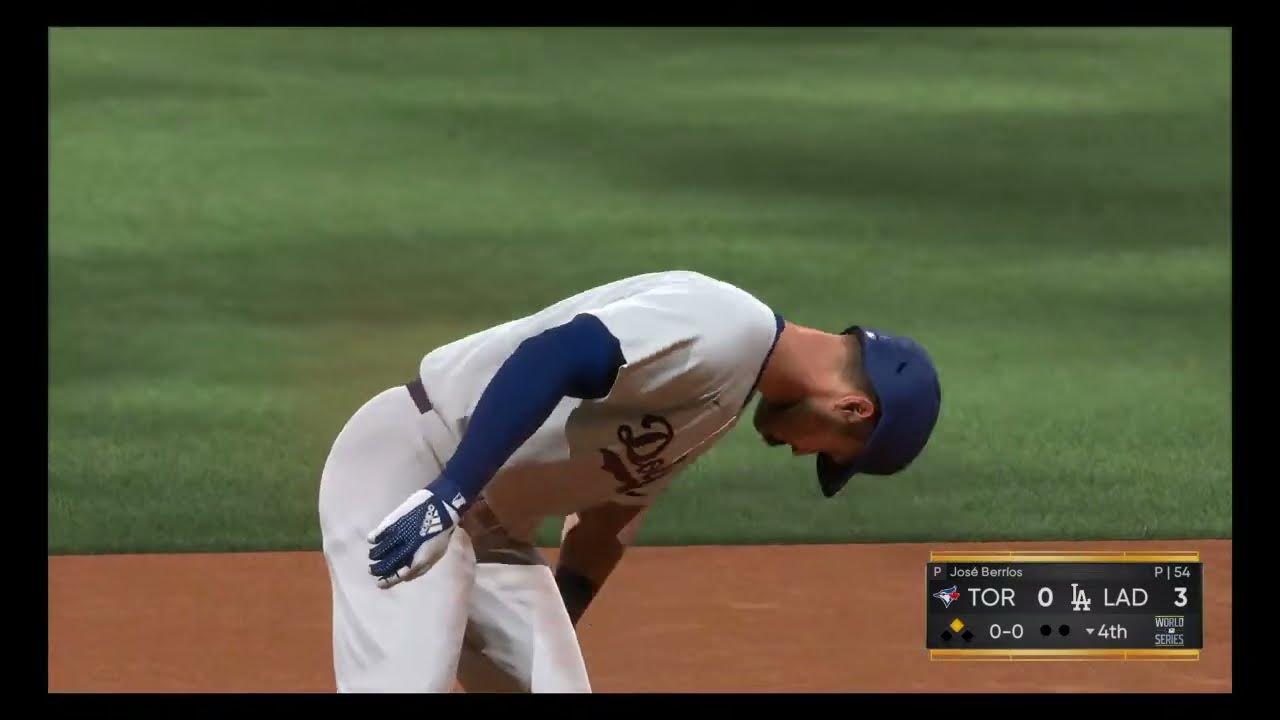 MLB 21 BLUE JAYS @ DODGERS WORLD SERIES GM1 - YouTube