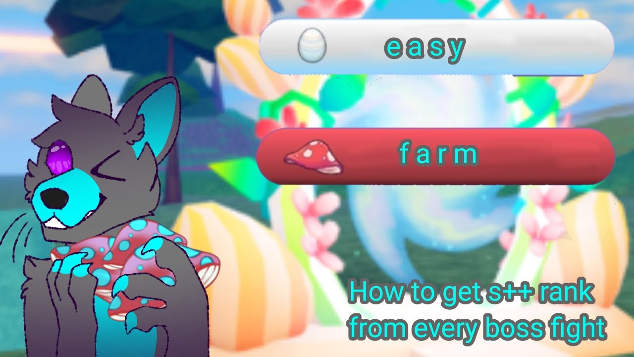 Creatures of sonaria/Easter event 2022 - How to get S++ rank from every ...