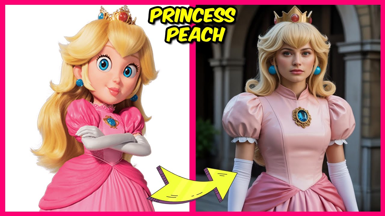 Super Mario Characters In Real Life + Their Favorite Drinks, Snacks ...