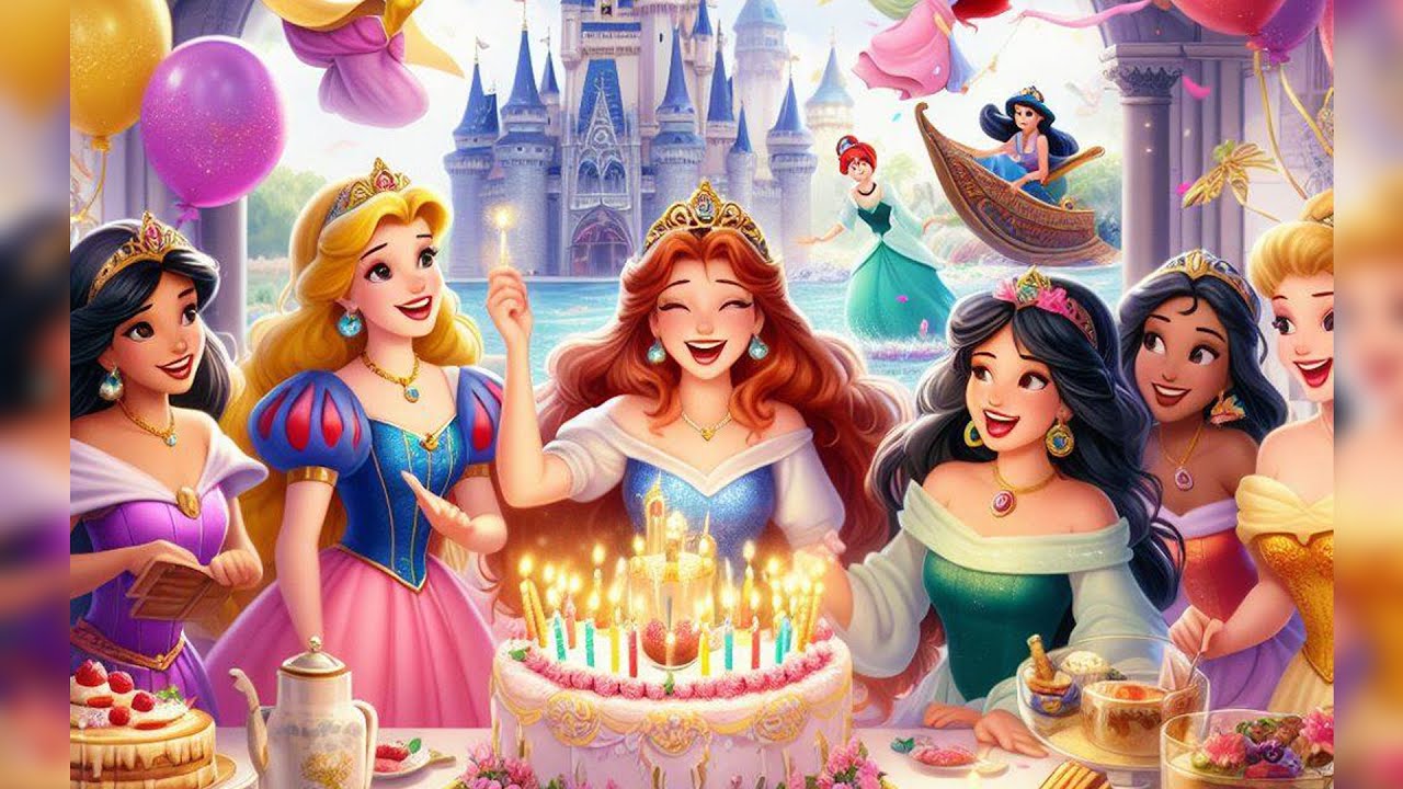 Magical Disney Princesses Birthday Celebration! 🎉 | Fairora Fantasy ...