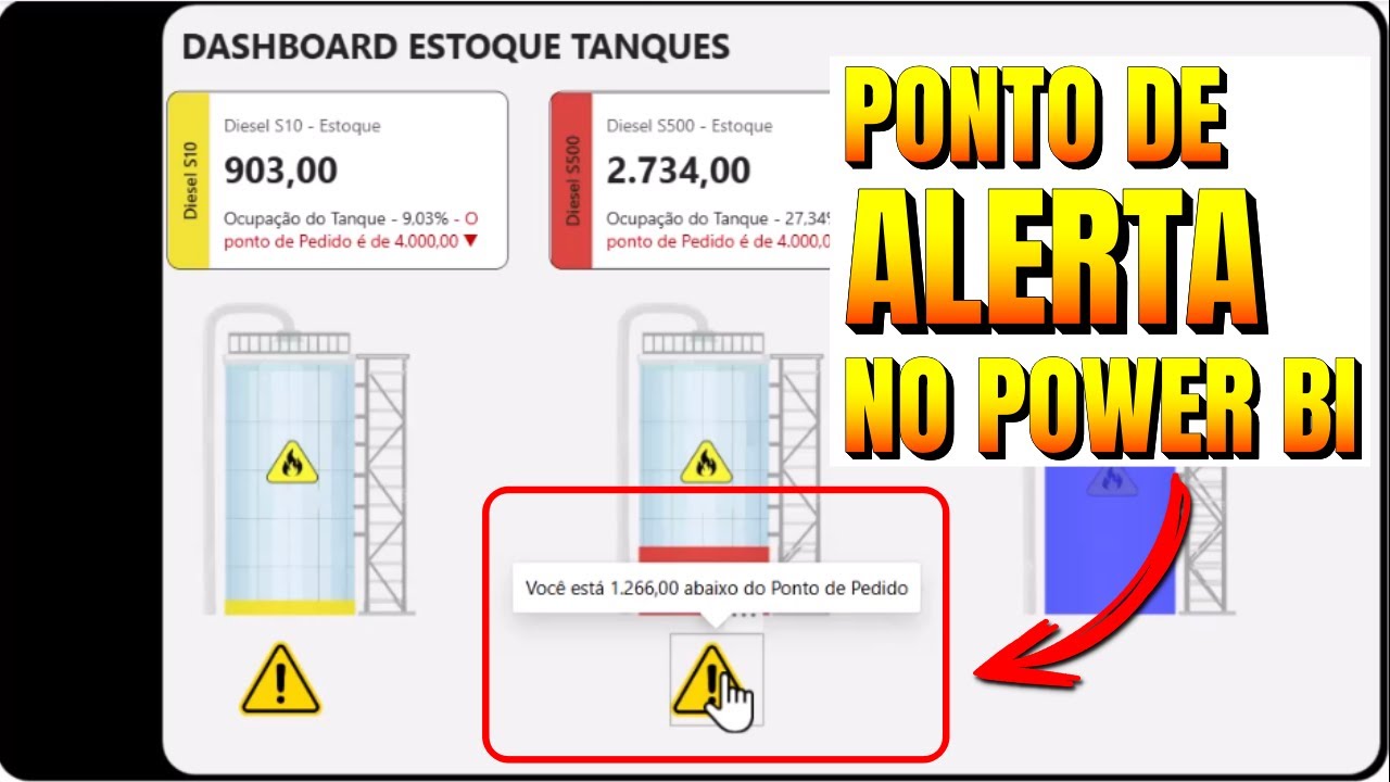 Alerta com Tooltip no Power BI - YouTube