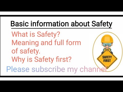 what is safety, meaning of safety, what is safety first, why safety is ...