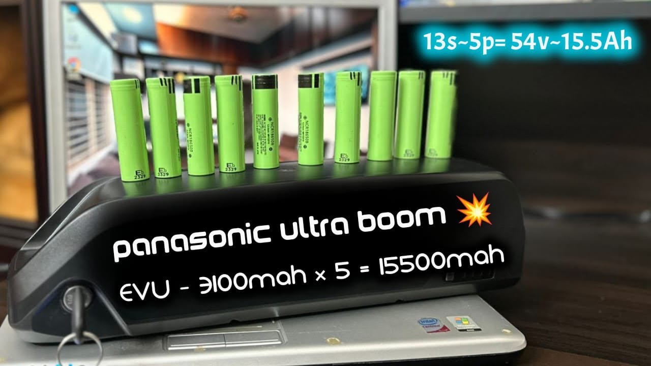 HyperBoom প্যানাসনিক Lithium Ion Battery - YouTube