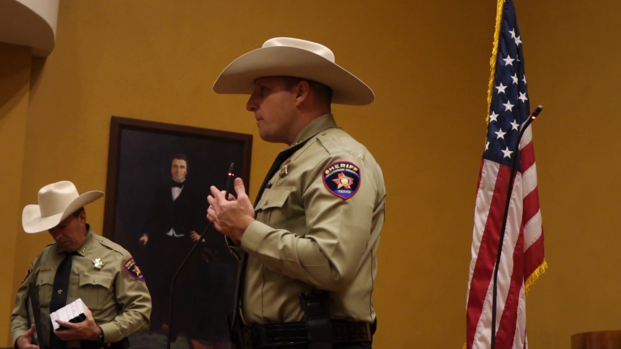 Williamson County Sheriff Robert Chody Sworn In - YouTube