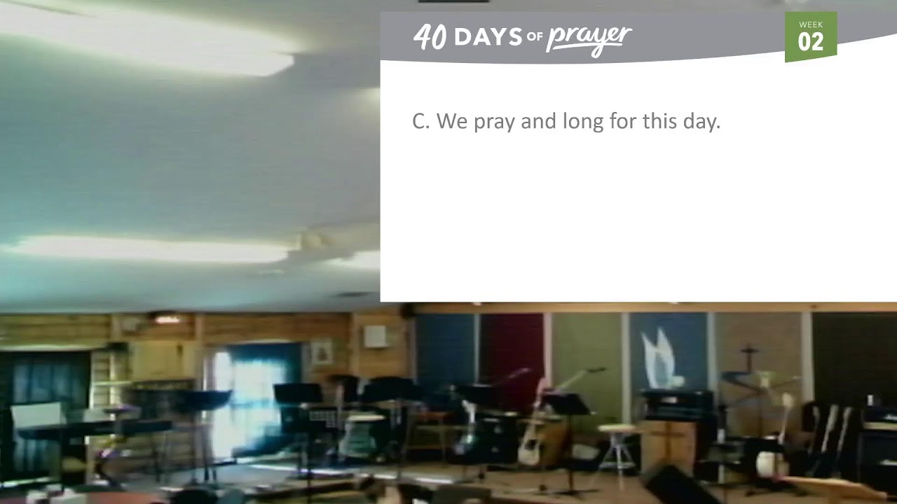 Triumphant Life Church (TLC) live-stream 01/08/2023. Message: 40 Days ...
