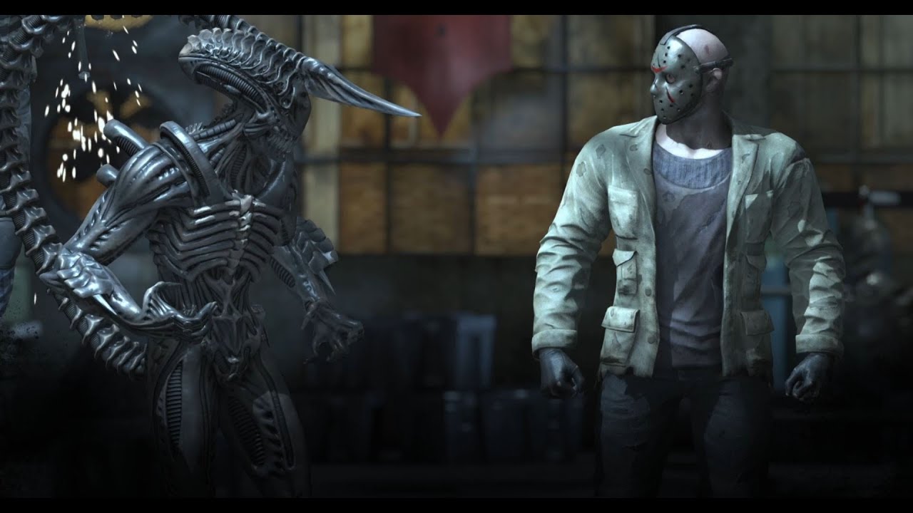Alien Vs Jason Mortal Kombat XL - YouTube