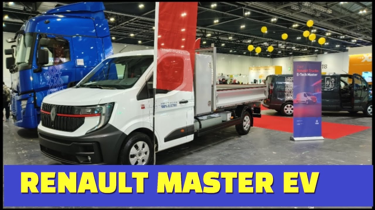 RENAULT MASTER EV CHASSIS CAB | FIRST LOOK VIDEO | #renault # ...
