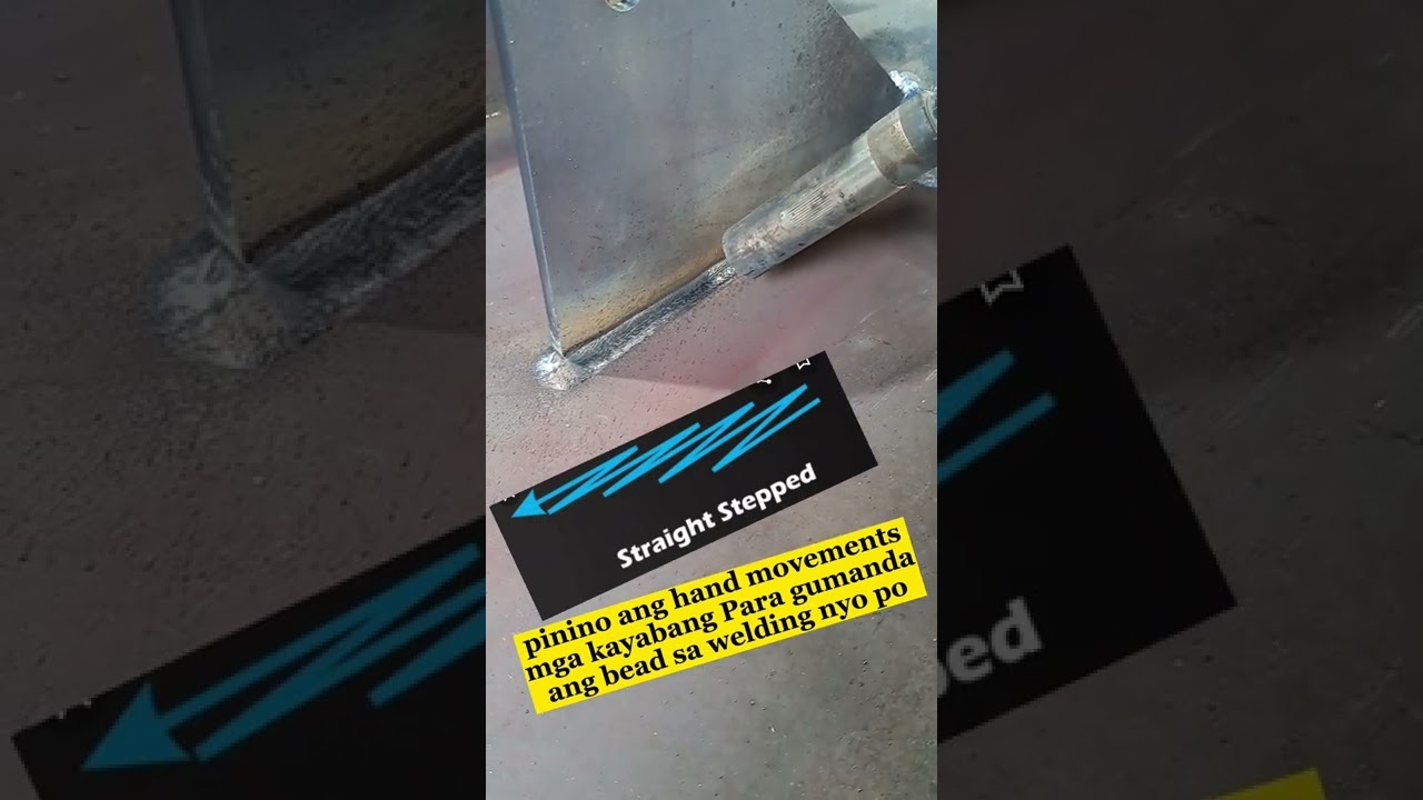 fillet welding h beam - YouTube