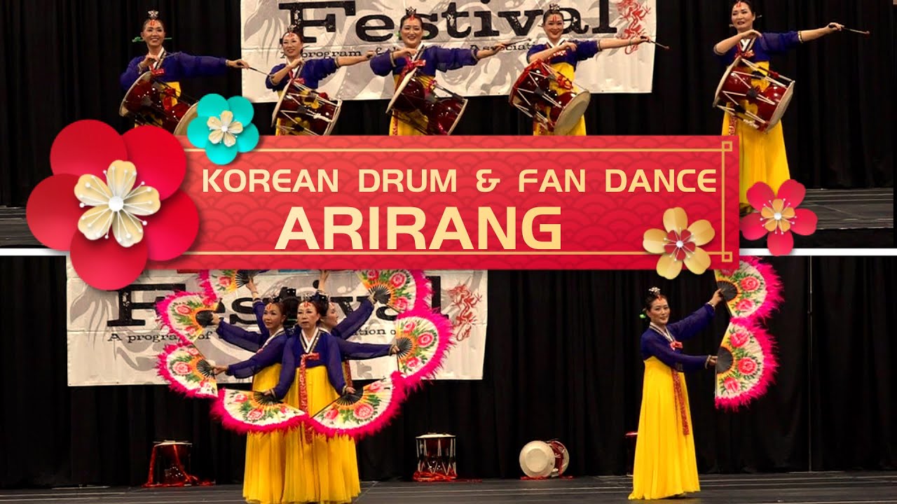 ARIRANG - KOREAN DRUM & FAN DANCE - YouTube
