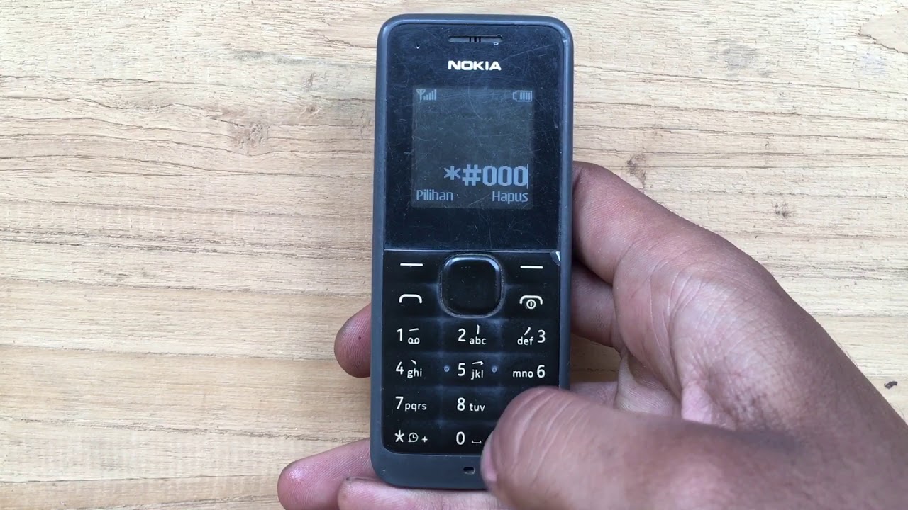 Nokia 105 Abu Hp Jadul Senter Klasik Handphone Nostalgia - YouTube