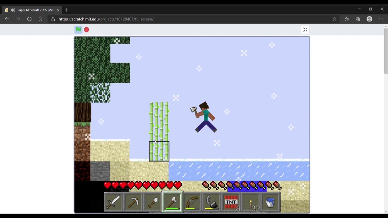 Paper Minecraft Gameplay - YouTube