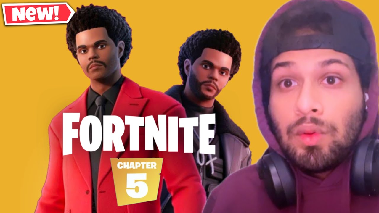 Fortnite X The Weeknd Skins! {GAMEPLAY} - YouTube