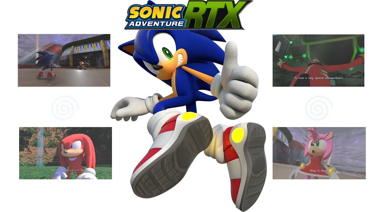 CUTSCENE SHOWCASE Sonic Adventure RTX 4K || NVIDIA 4070 TI - YouTube