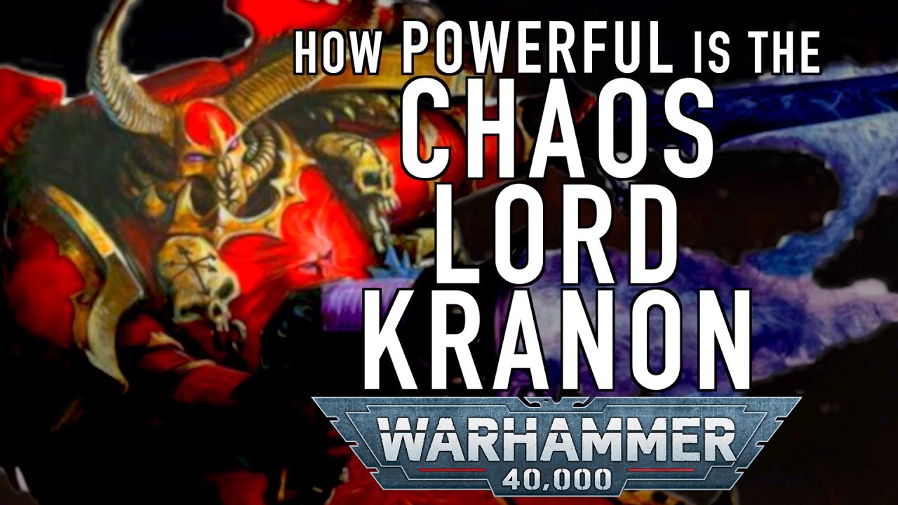 40 Facts and Lore on the Chaos Lord Kranon the Relentless in Warhammer ...