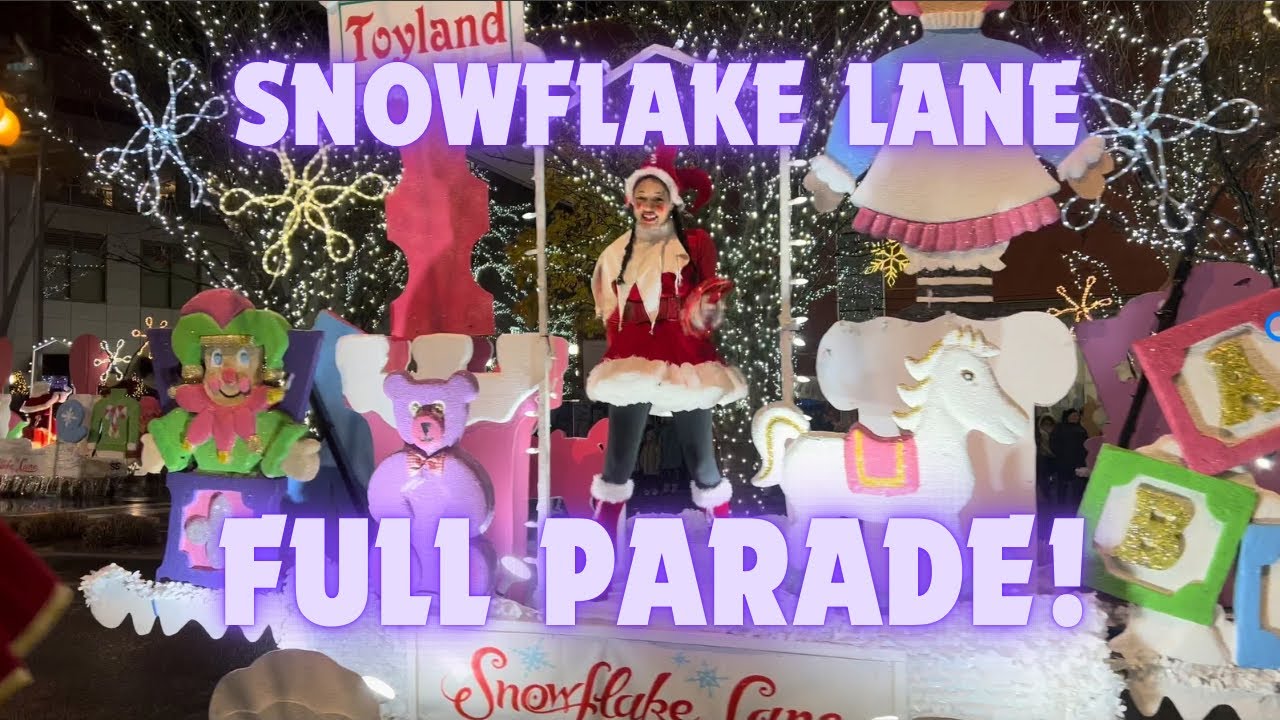 Snowflake Lane Parade 2023 - YouTube