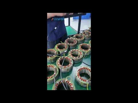 Motor Stator Pressing Machine - YouTube