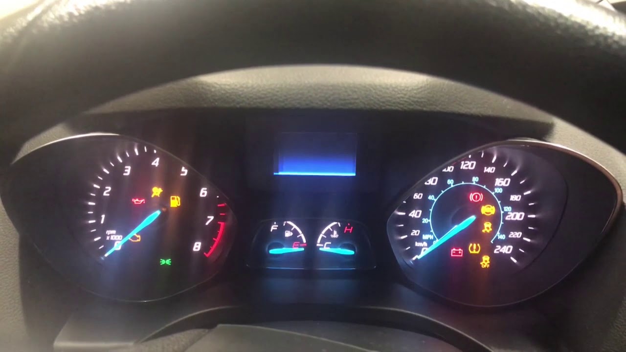Reset Oil Reminder Light Ford - YouTube