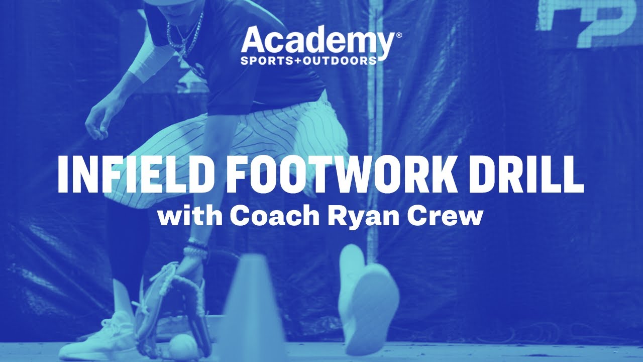 Baseball | Infield Footwork Drill - YouTube