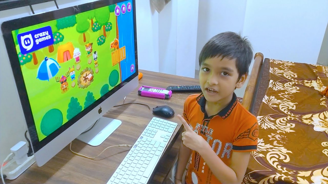 Funny Camping Day | Kids Game ON COMPUTER | Boy Game Play Game KIDS ...