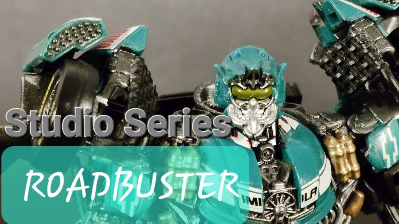 ROADBUSTER Custom Showcase w ToyHax Labels | Transformers Studio Series ...