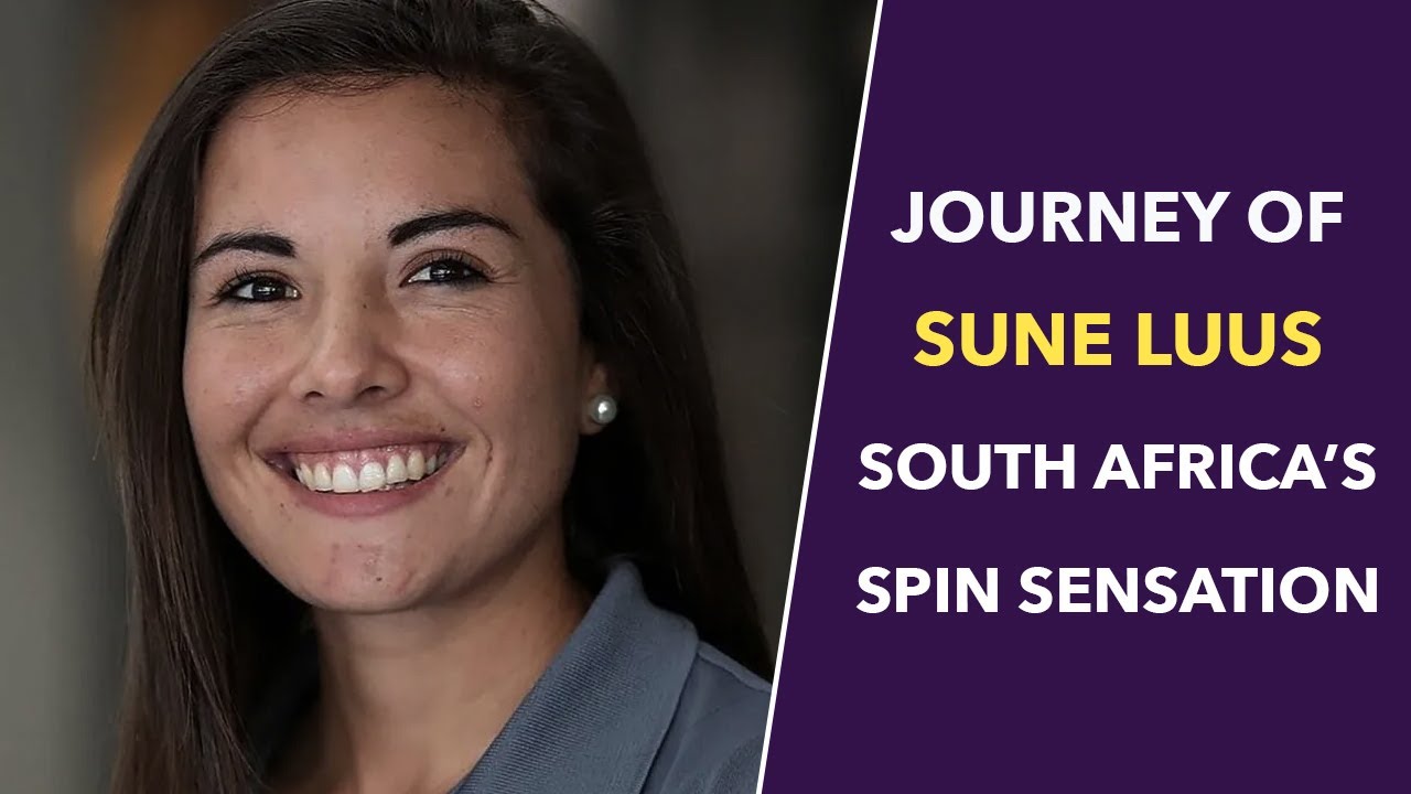 Journey of South Africa's Spin Sensation - Sune Luus - YouTube