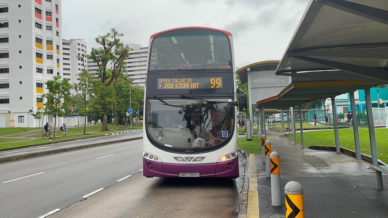SBS Transit Volvo B9TL (Wright Eclipse Gemini 2) (Batch 1) SBS7581U on ...