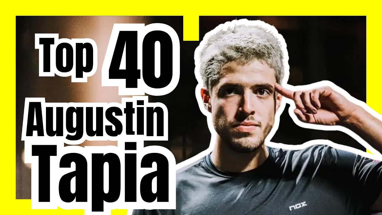 Les meilleurs coups de padel AUGUSTIN TAPIA 🎾 🎻 - YouTube