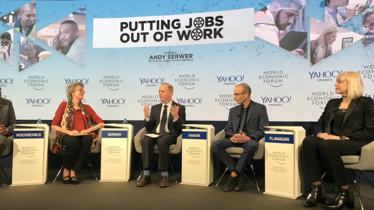Putting Jobs Out of Work - Yuval Noah Harari Panel Discussion at the ...