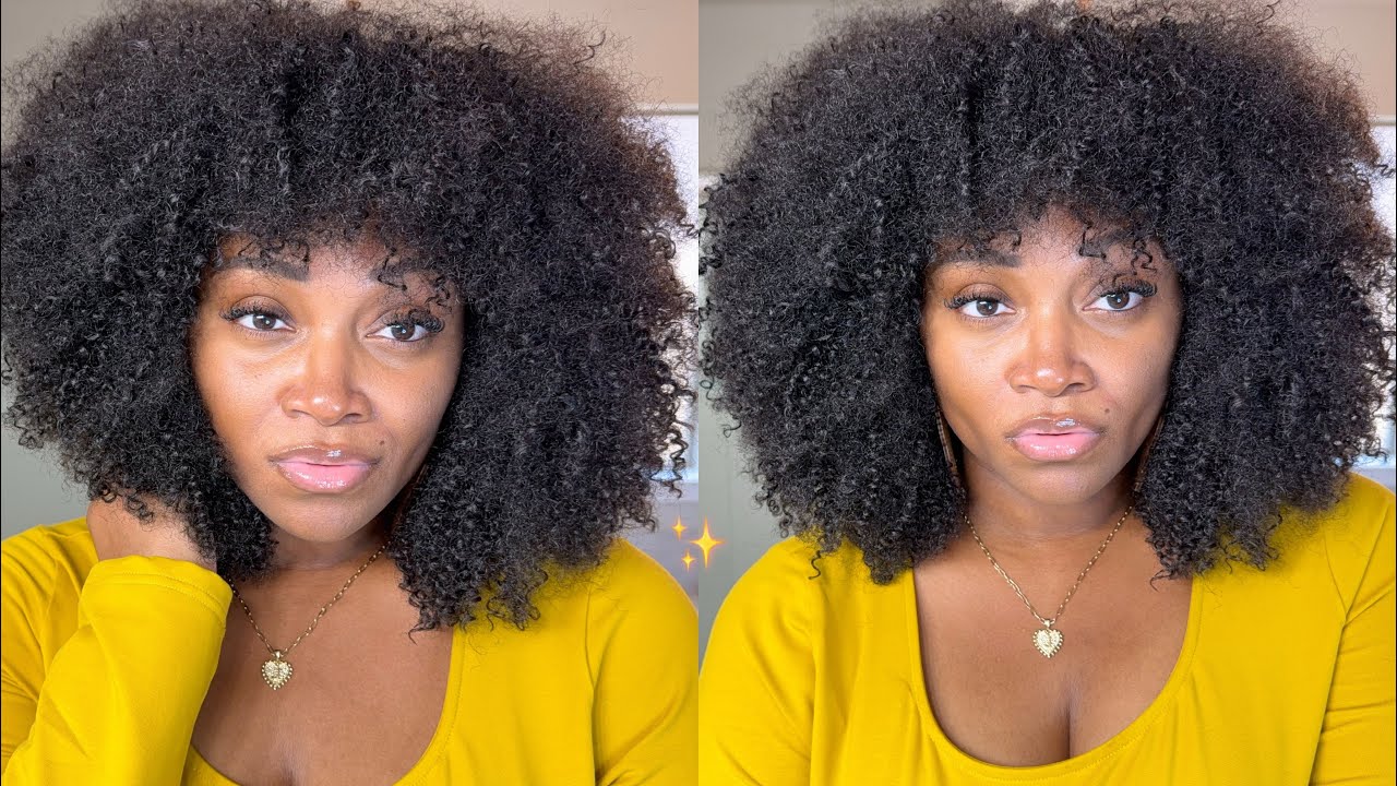 BIG NATURAL CURLY AFRO TUTORIAL | Crochet Afro Tutorial | Lulutress ...