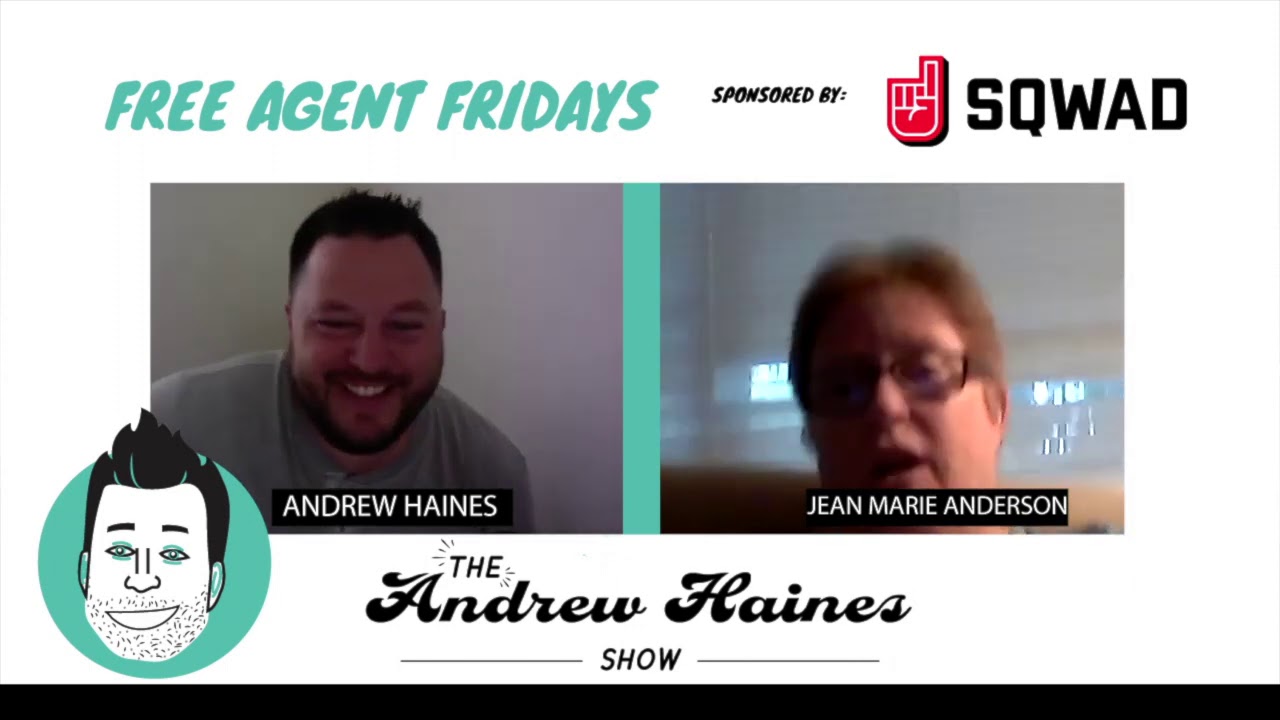 #60 Free Agent Fridays - Jean Marie Anderson - The Andrew Haines Show ...