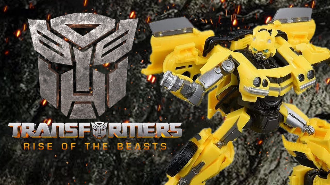 transformers ROTB studio series bumblebees figure review - YouTube