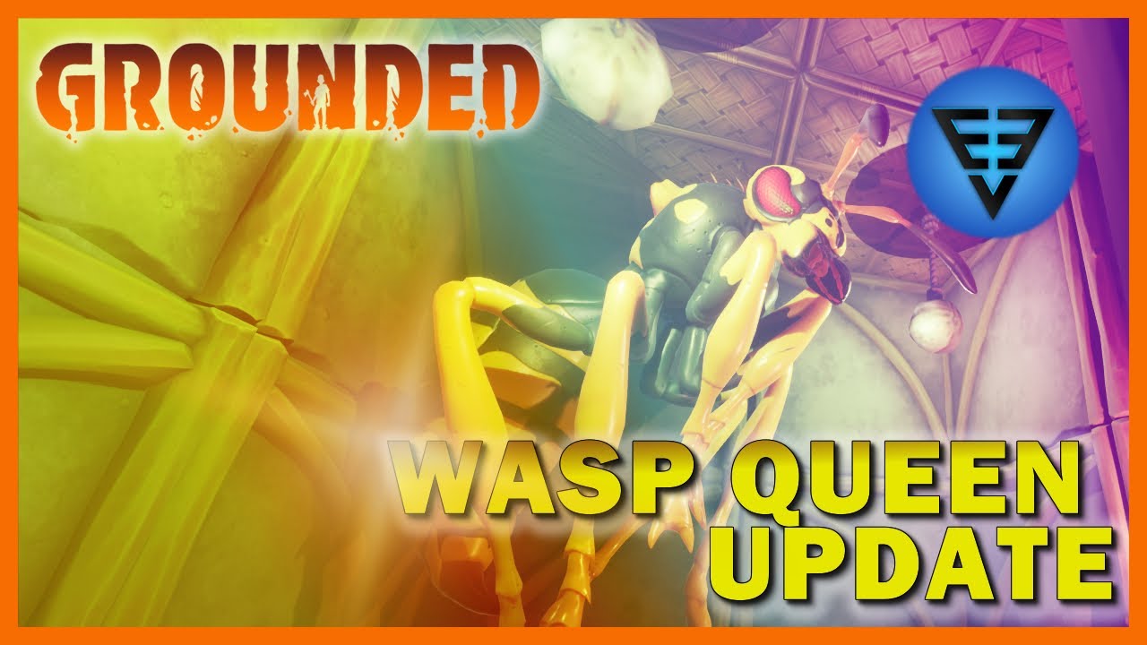 Grounded Wasp Queen Update - YouTube