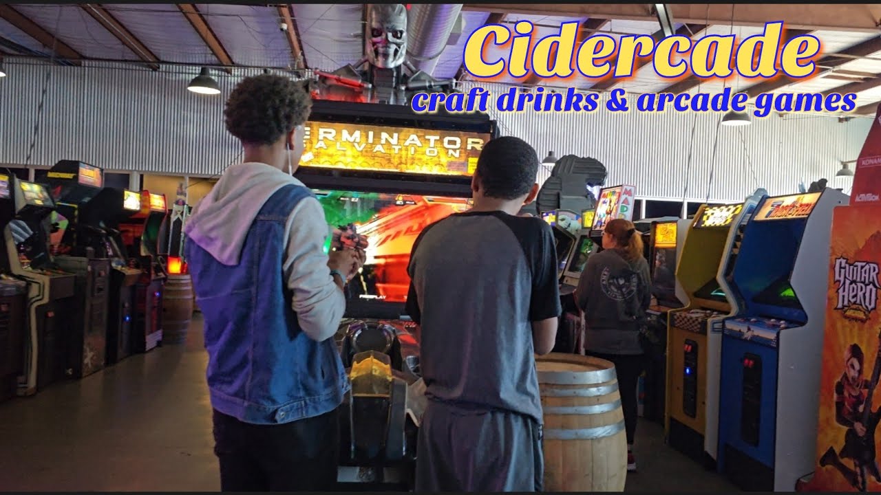 Cidercade | Cider & Arcade Games | Fun For All Ages - YouTube