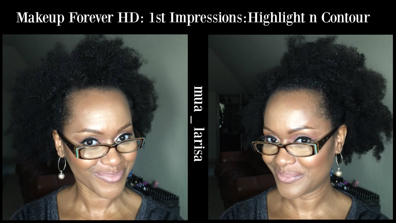 Makeup Forever Ultra HD 1st Impressions: Full Face Highlight n Contour ...