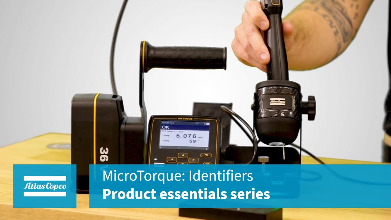 Product Essentials: MicroTorque: Identifiers | Atlas Copco - YouTube
