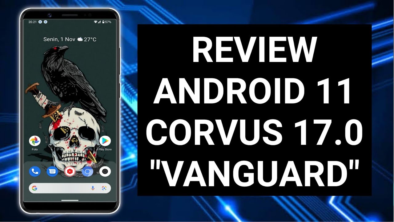 REVIEW CORVUS 17.0 OFFICIAL ANDROID 11 REDMI NOTE 8 GINKGO CUSTOM ROM ...