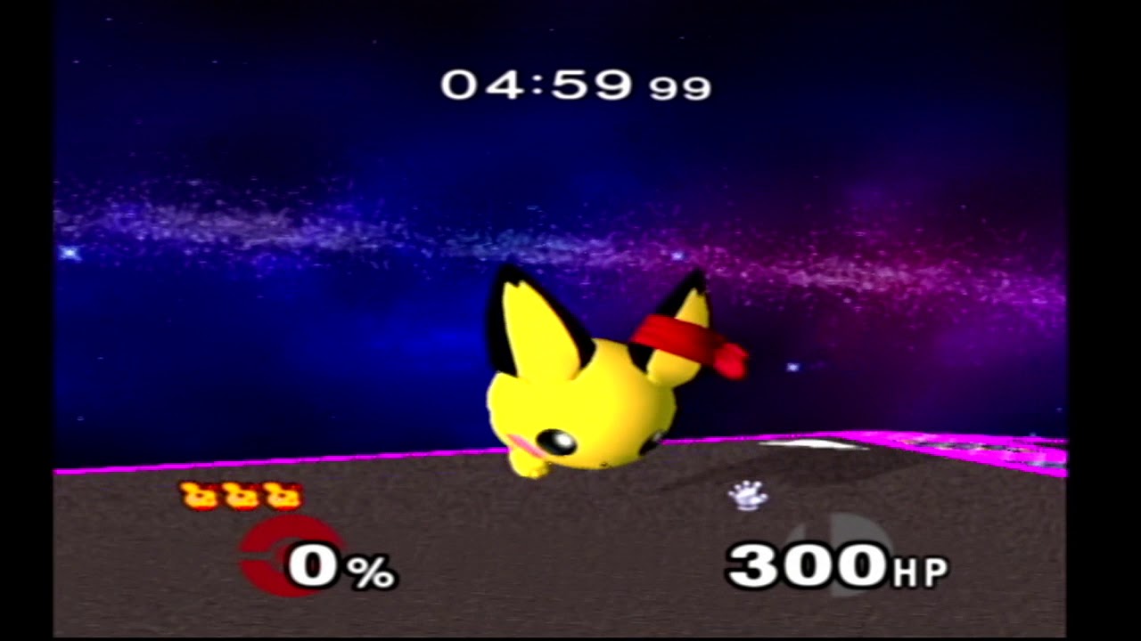 Super Smash Bros Melee playthrough - Classic mode as Pichu - YouTube