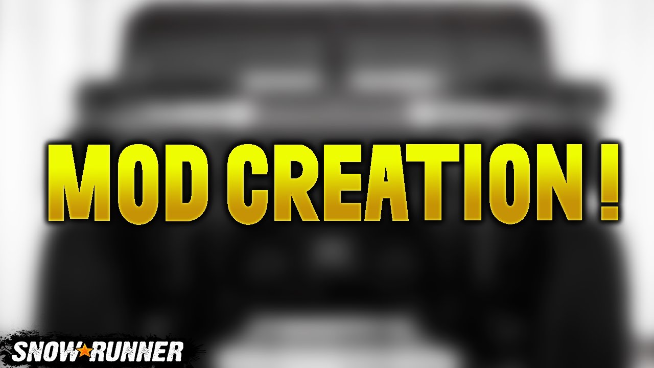 Snowrunner: Mod Creation | 91 Chevy Blazer K5!! - YouTube
